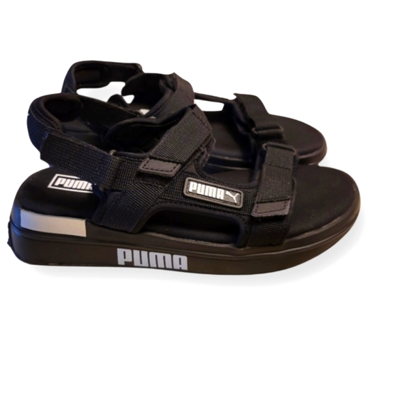 Puma | Shoes | Puma Black Future Rider Sandals | Poshmark